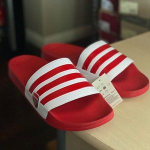 adidas | Shoes | Adidas Adilette Shower Arsenal Gunners Slides | Poshmark